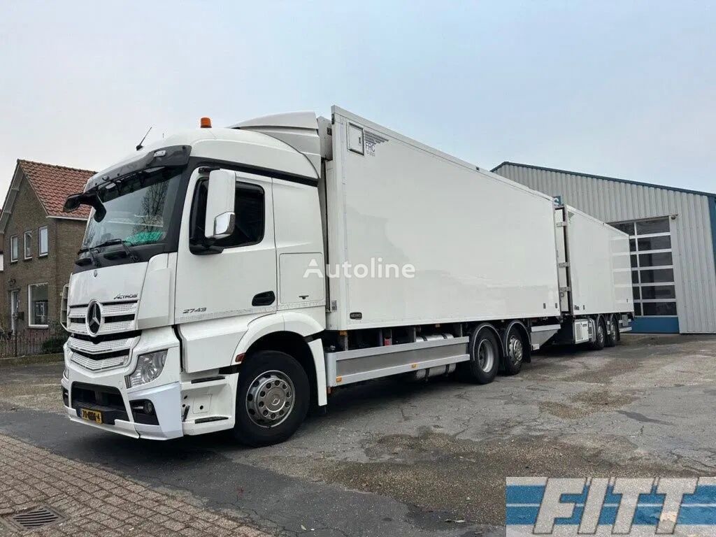 Mercedes-Benz Actros 2743 6x2 Euro6 6x2 - koel/vries combi, HEIWO FrigoBlock, izotermni kamion