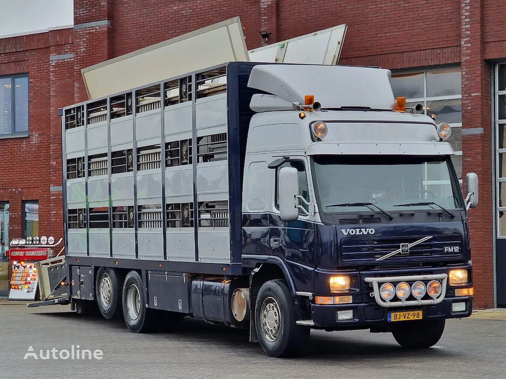 Volvo FM 12.380 6x2*4 Globetrotter - Livestock 2/3 stock - Loadlift - kamion za prevoz stoke