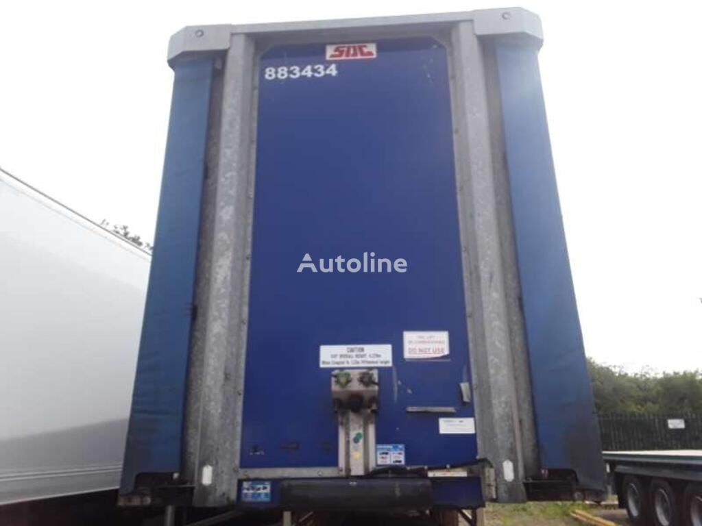 SDC Curtainsider Trailer poluprikolica sa kliznom ceradom