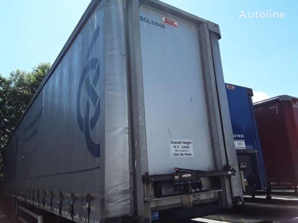 SDC Curtainsider Trailer poluprikolica sa kliznom ceradom