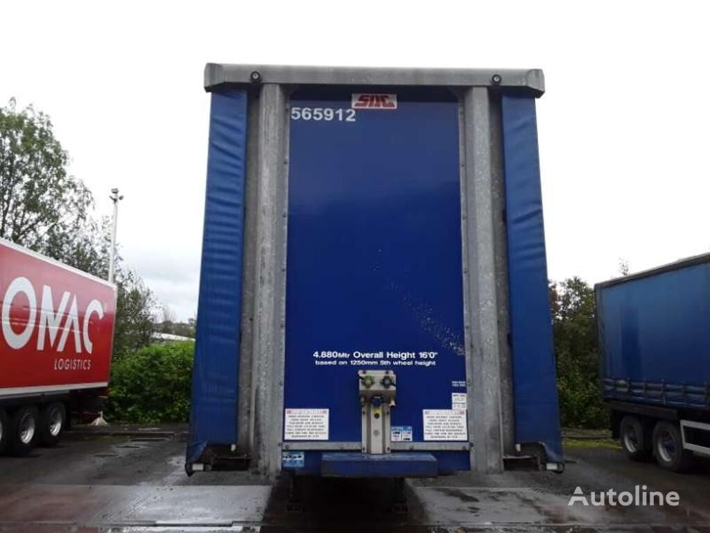 SDC Curtainsider Trailer poluprikolica sa kliznom ceradom