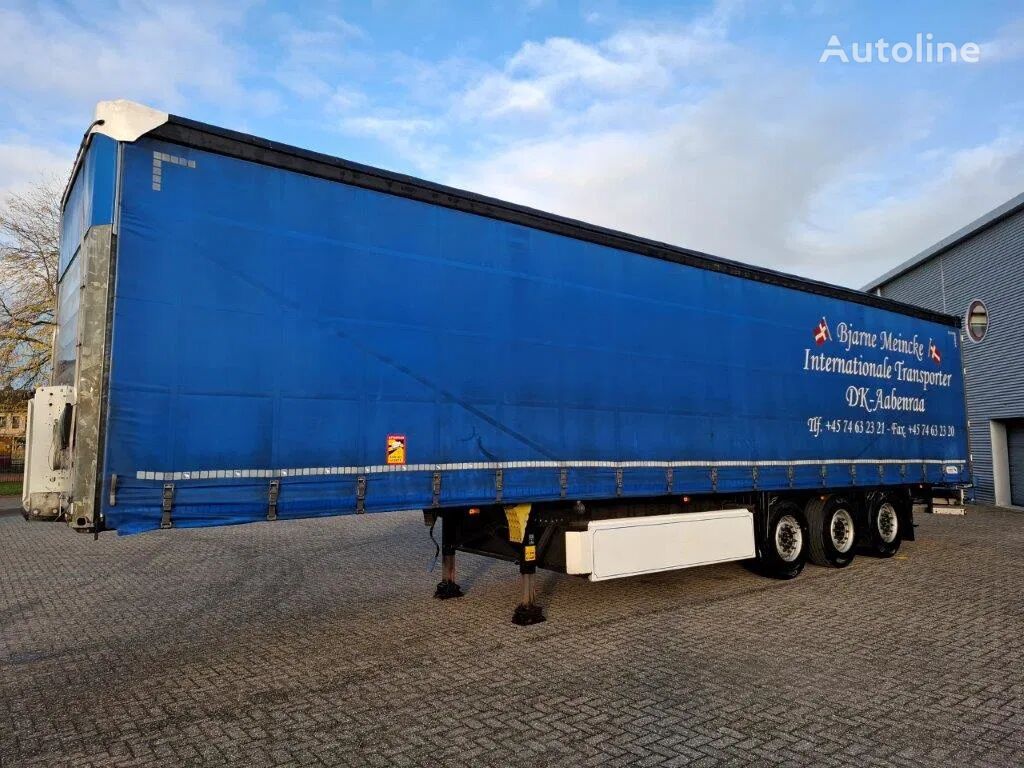 Schmitz Cargobull SCB*S3T / SLIDING ROOF / 2XLIFT AXLE / 2XPALLET BOXES / CURTAIN poluprikolica sa kliznom ceradom