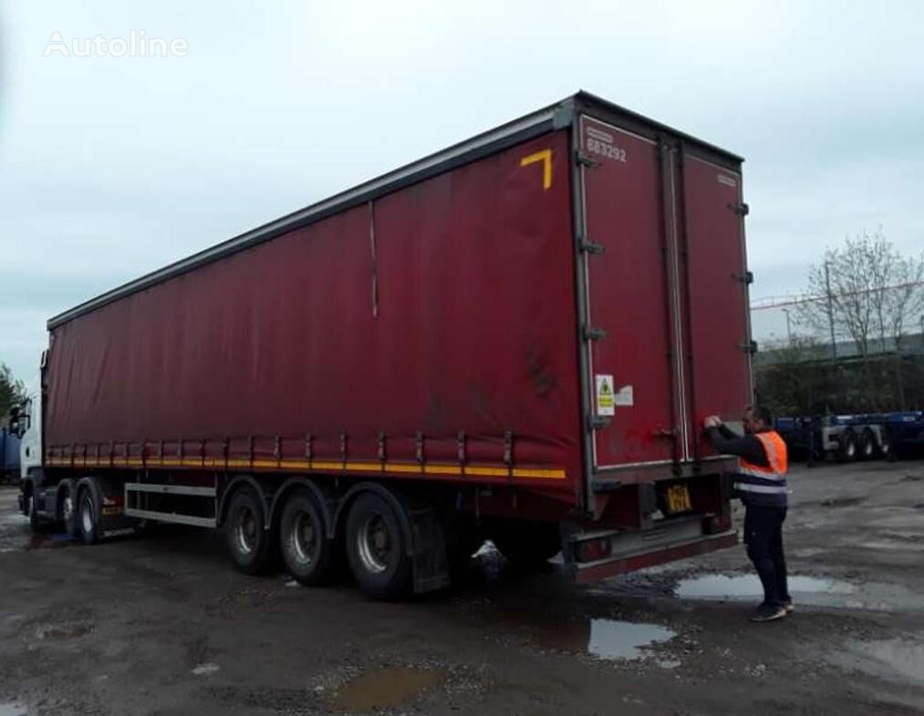 Montracon Curtainsider Trailer poluprikolica sa kliznom ceradom