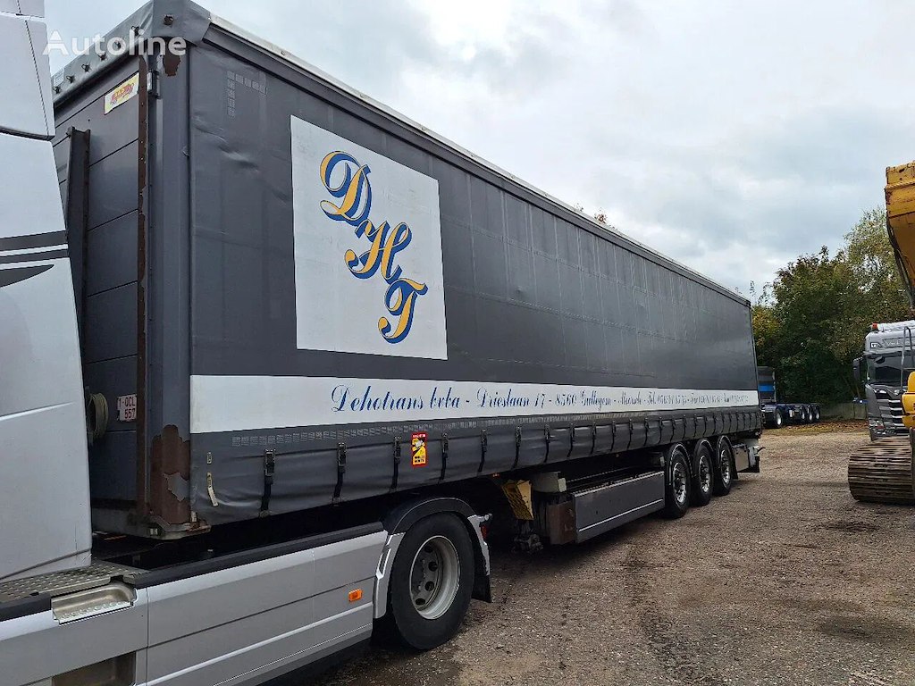 System Trailers Trailer GSPRS 27 Coiltrailer met hefdak poluprikolica sa kliznom ceradom