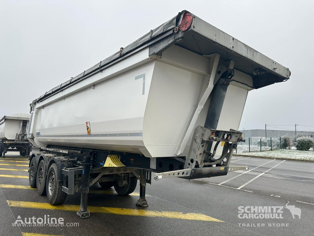 Schmitz Tipper Steel half pipe body 60mÂ³ poluprikolica kipera