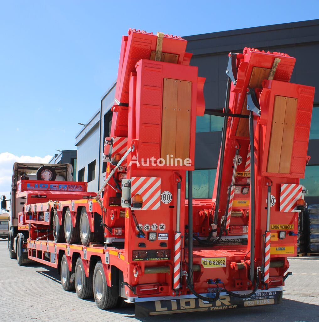 Nova Lider 2025 YEAR NEW LOWBED TRAILER FOR SALE (MANUFACTURER COMPANY) poluprikolica sa niskom platformom