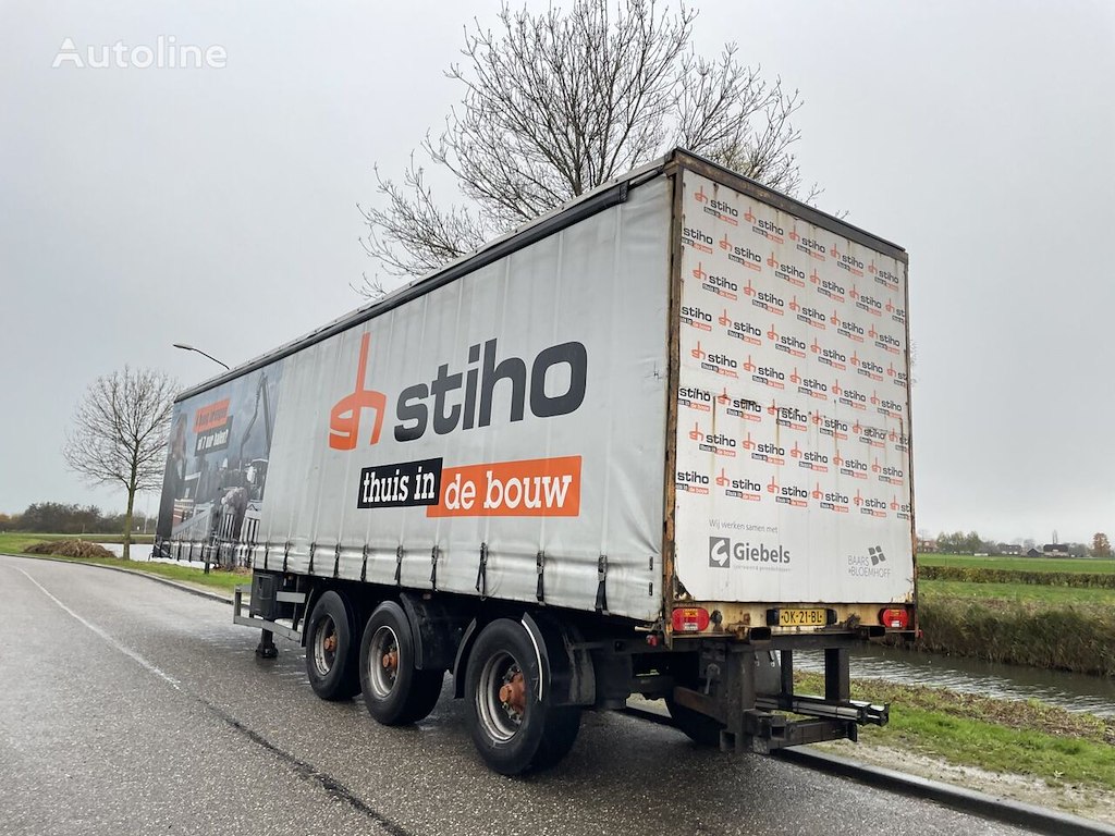 System Trailers TRAILER Tautliner Kooiaap poluprikolica sa niskom platformom