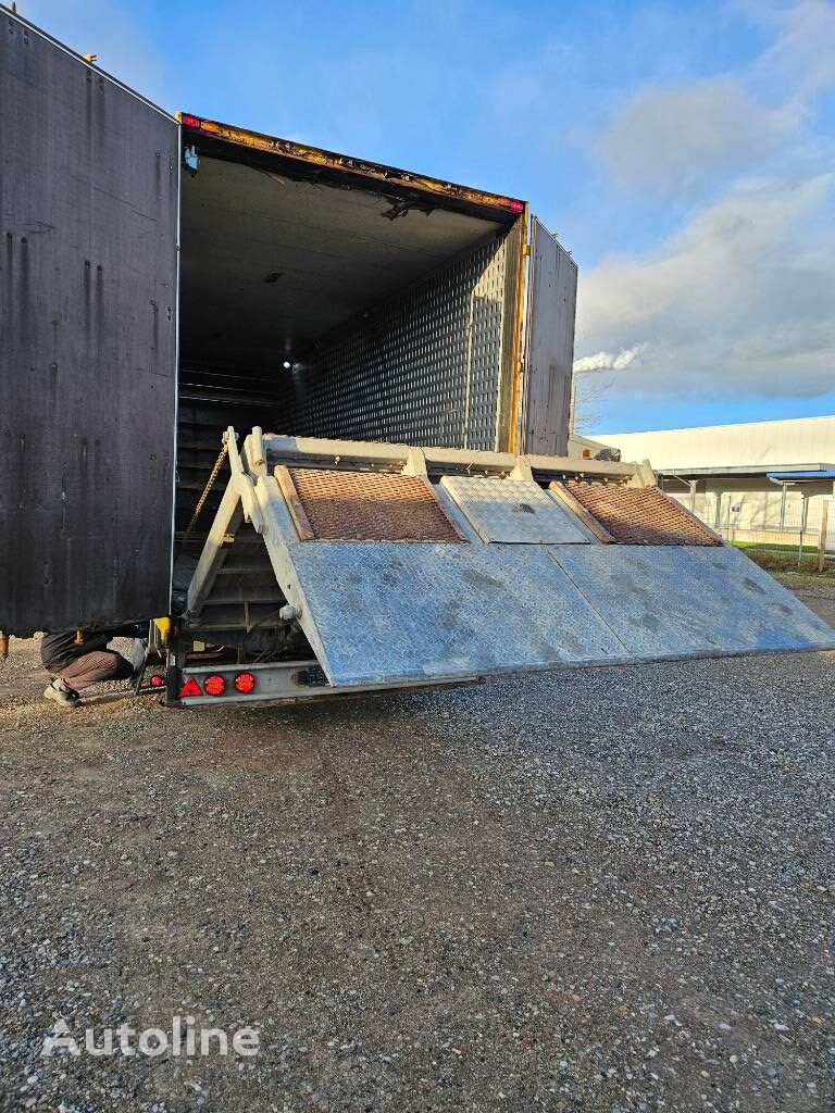 Montracon 2 axle machinetrailer/Living area poluprikolica sa niskom platformom