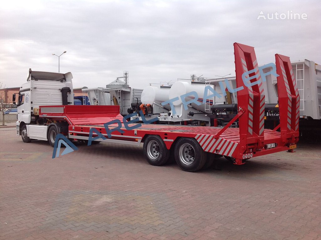 Nova Arel Trailer 2 AXLE LOWBED SEMI TRAILER poluprikolica sa niskom platformom