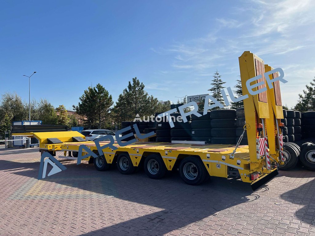 Nova Arel Trailer 4 AXLE LOWBED SEMI TRAILER poluprikolica sa niskom platformom