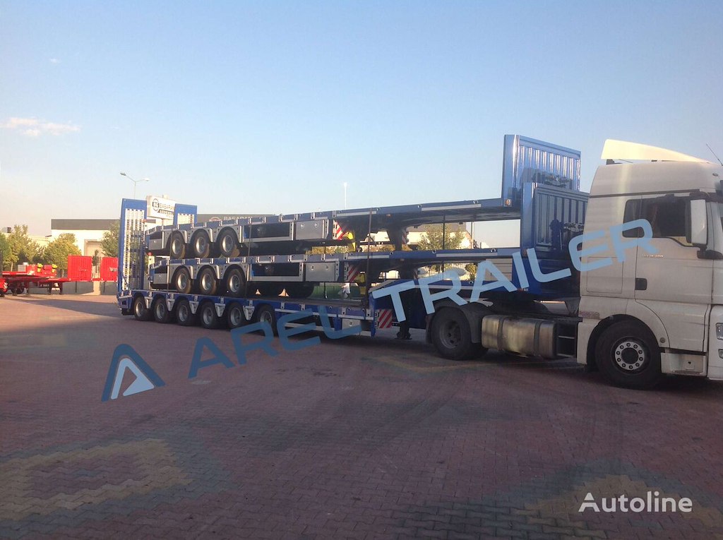 Nova Arel Trailer 6 AXLE LOWBED SEMI TRAILER poluprikolica sa niskom platformom