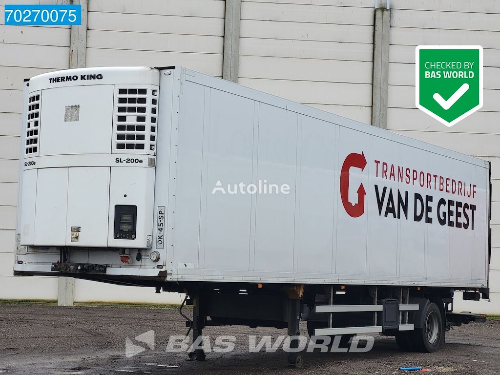 Schmitz Cargobull SKO10 NL-Trailer Tailgate Steering axle LBW poluprikolica hladnjača