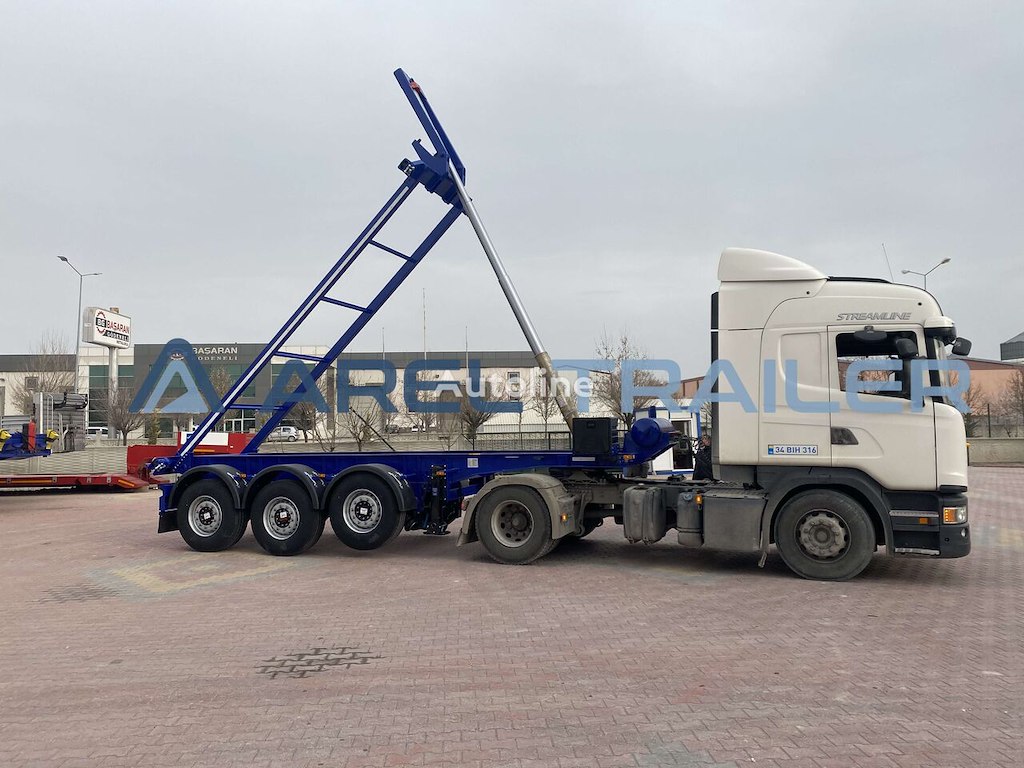 Nova Arel Trailer 20 FT 40 FT TIPPING CONTAINER SEMI TRAILER poluprikolica za prevoz kontejnera