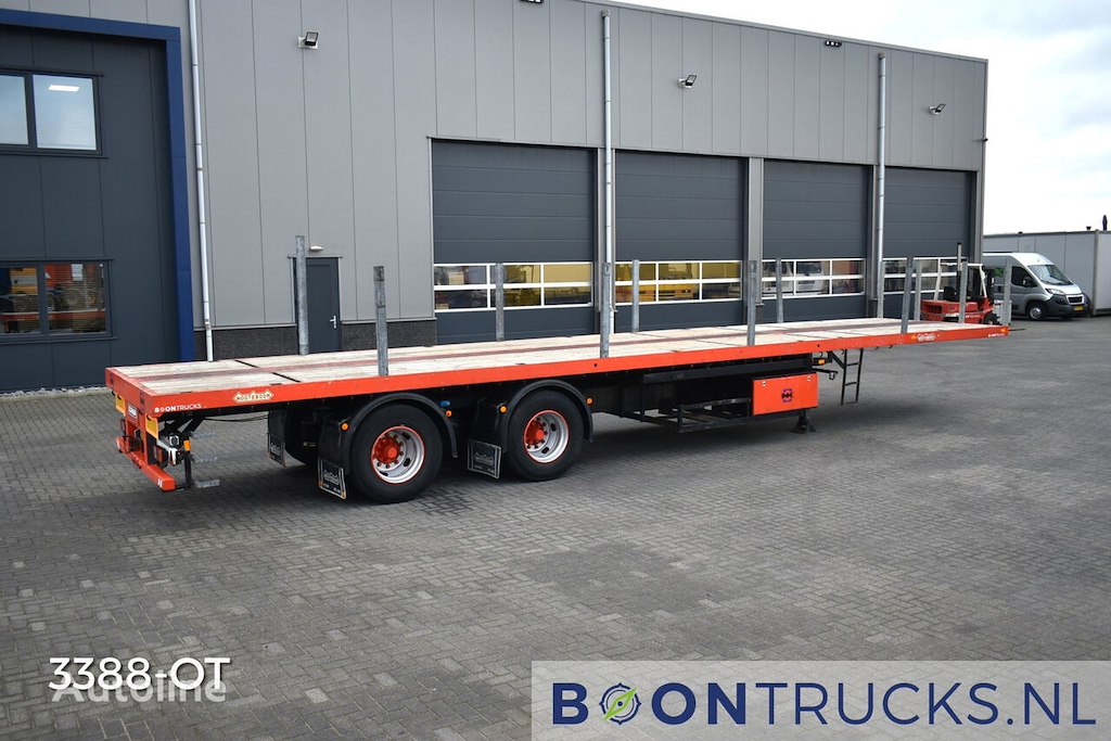 Nooteboom O 35VV | 750cm EXTENDABLE * HARDWOOD FLOOR * NL TRAILER * APK 07 poluprikolica platforma