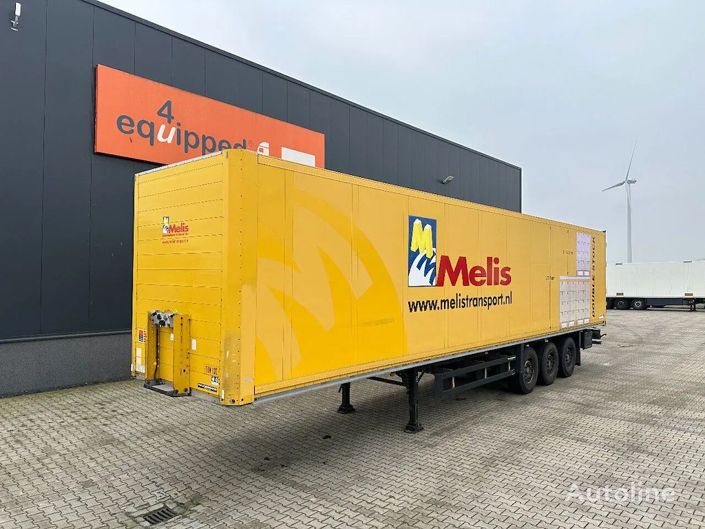 Schmitz Cargobull DOUBLE STOCK, SAF + discbrakes, liftaxle, galvanised, full chass furgon poluprikolica