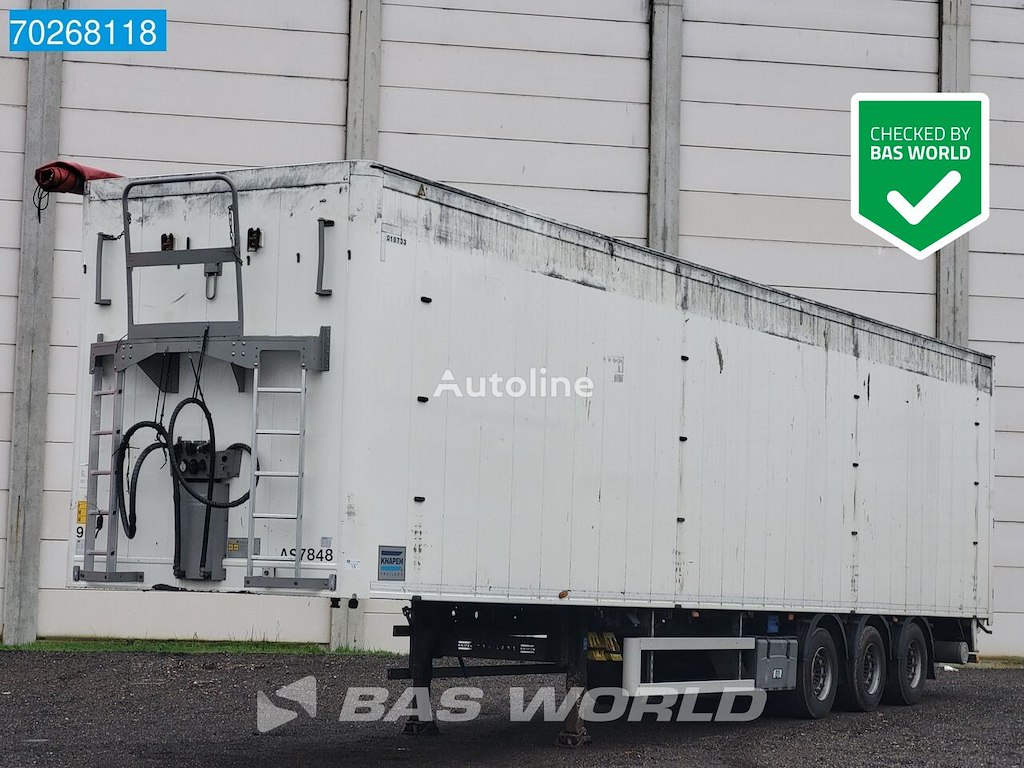 Knapen Trailers K100 93m3 poluprikolica sa pokretnim podom