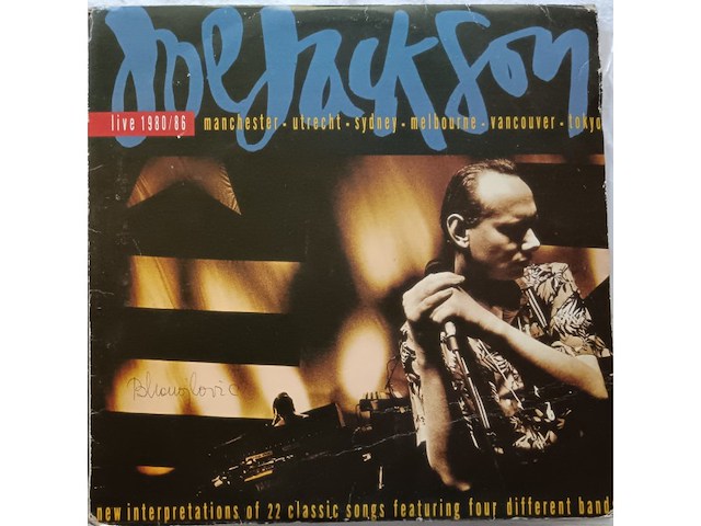 JOE JACKSON  -  2LP LIVE  1980  / 1986