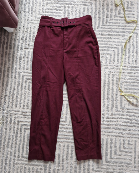 Zara Burgundy pantalone