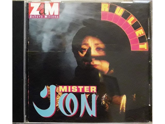 CD folk: MISTER JON (Ilija Jončić) - RULET (1996)