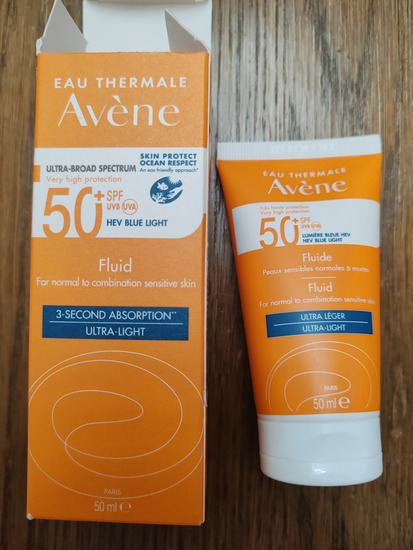 AVENE sun fluid spf 50 ultra light NOVO