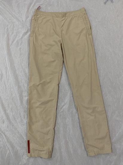 Prada original muske pantalone trenerka krem