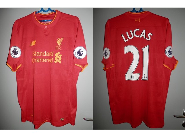 Liverpool dres 2016 Lucas Leiva 21 (Original šop)