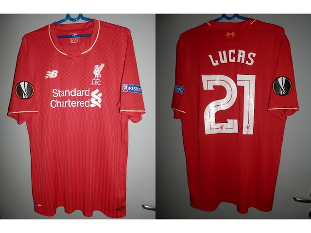 Liverpool dres 2015 Lucas Leiva 21 (Original šop)