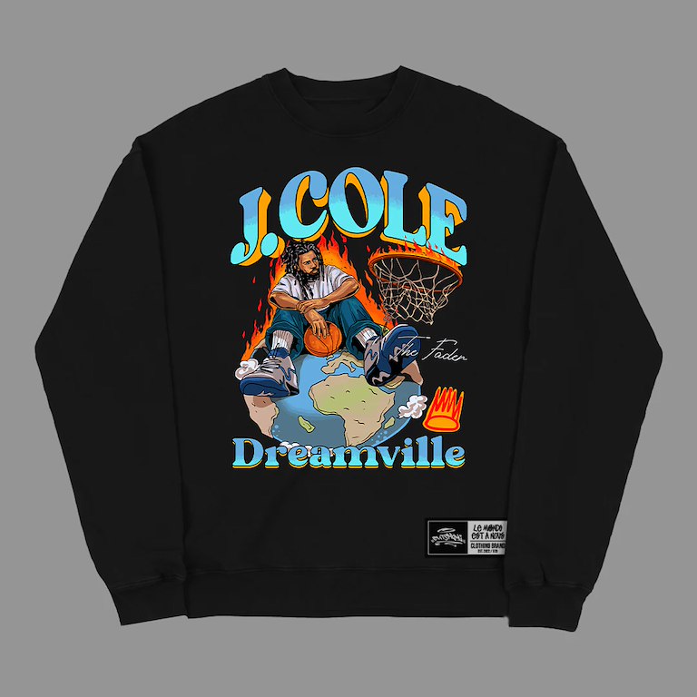 J. Cole - DreamVile Duks Bez Kapuljače