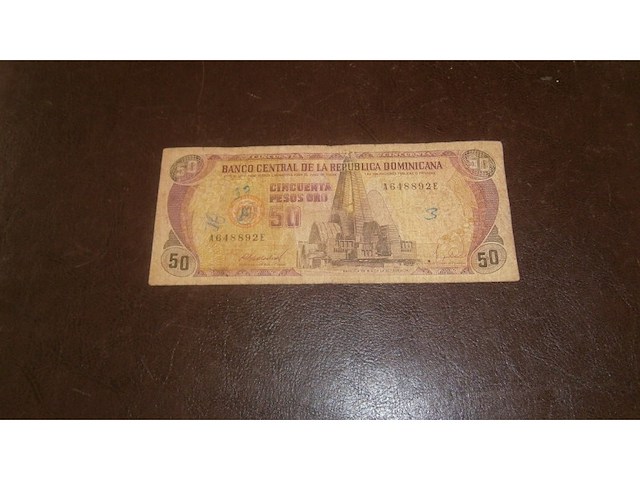 DOMINICANA 50 PESOS 1998