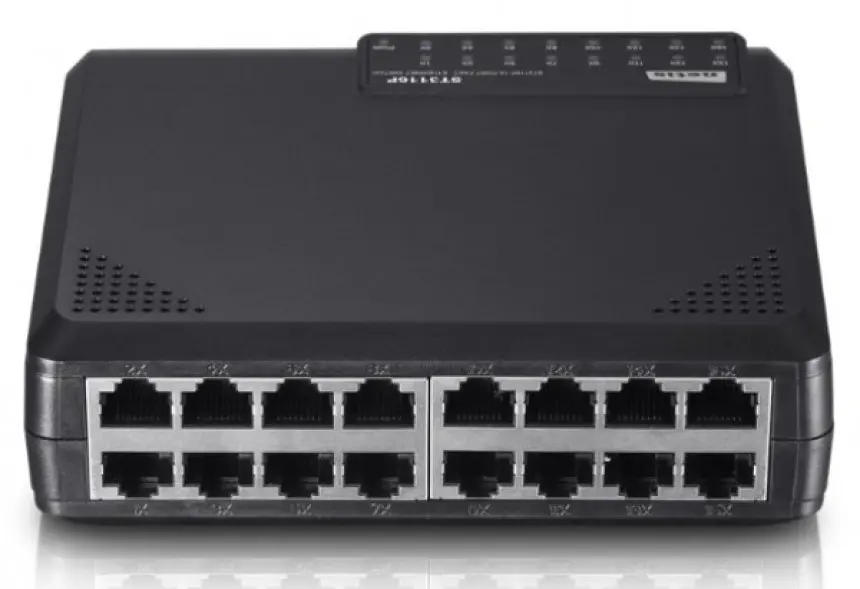 Netis ST3116P 16 PORT FAST ETHERNET SWITCH 10/100mbps (Alt. S16) 42990