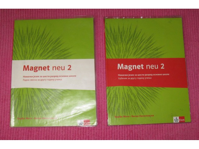 NEMAČKI JEZIK 6, MAGNET NEU 2 - udžbenik i radna sveska