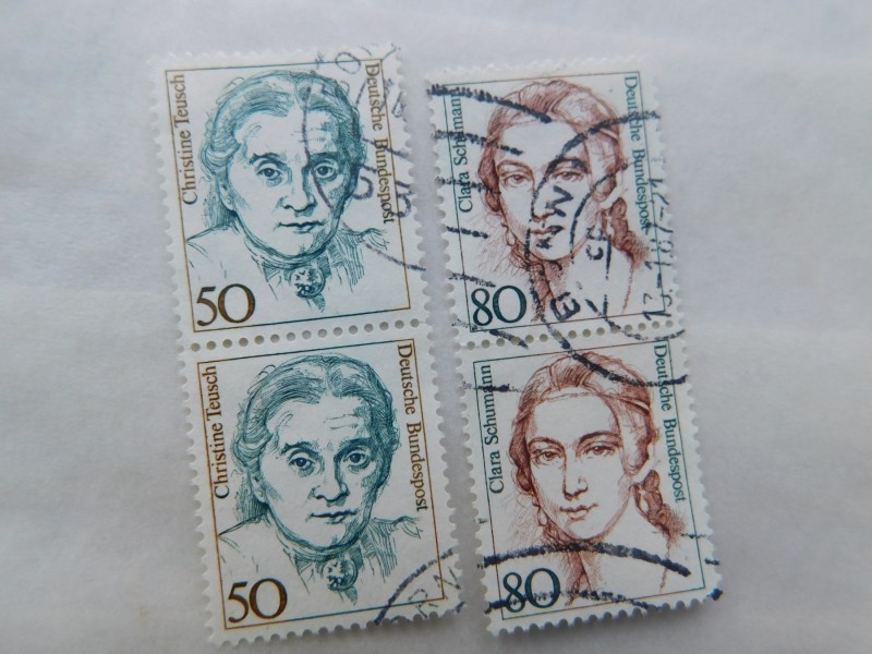 DEUTSCHE BUNDESPOST 1986 KOMPLET SERIJA