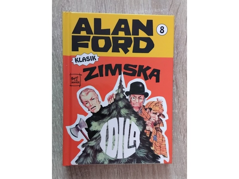 Alan ford HC klasik broj 8 Zimska idila