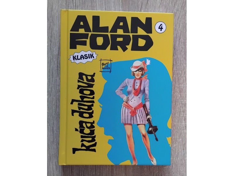 Alan ford HC klasik broj 4 Kuća duhova