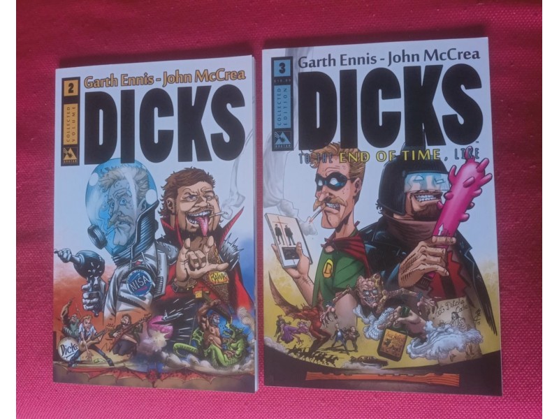 Dicks 2 & 3 - Garth Ennis, Avatar Press