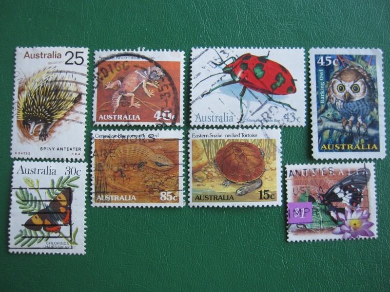 AUSTRALIJA FAUNA lot