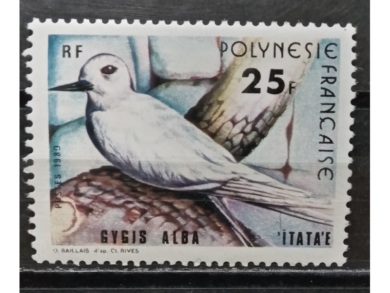 POLINEZIJA FR. 1980 - PTICE **