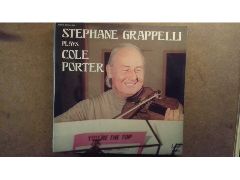 Stephane Grappelli–Grappelli Plays Cole Porter DUPLI LP