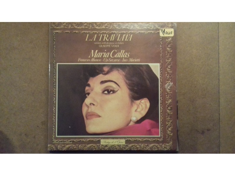 Maria Callas - La Traviata - (Francuska) DUPLI LP