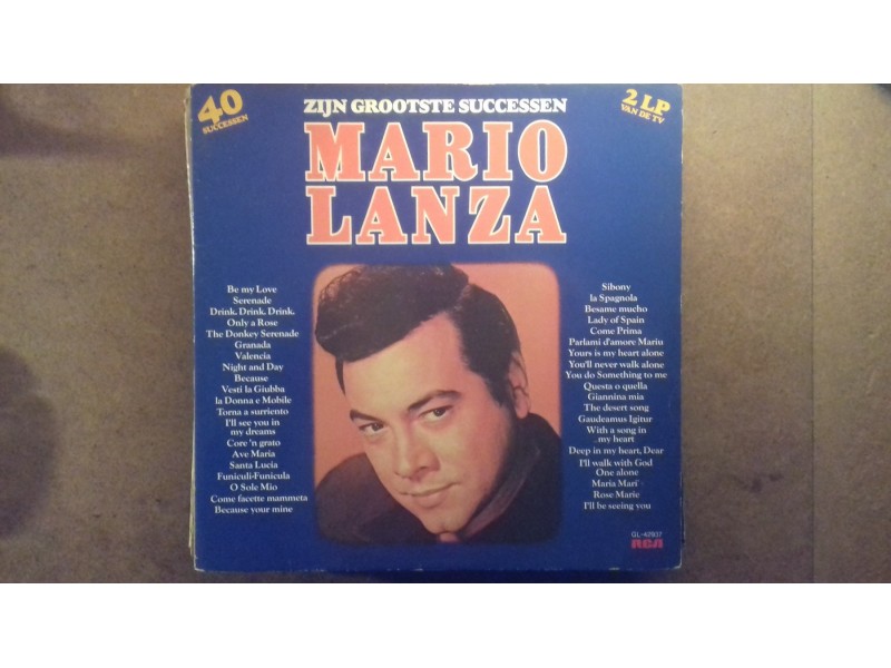 Mario Lanza – Zijn Grootste Successen (Holandija)