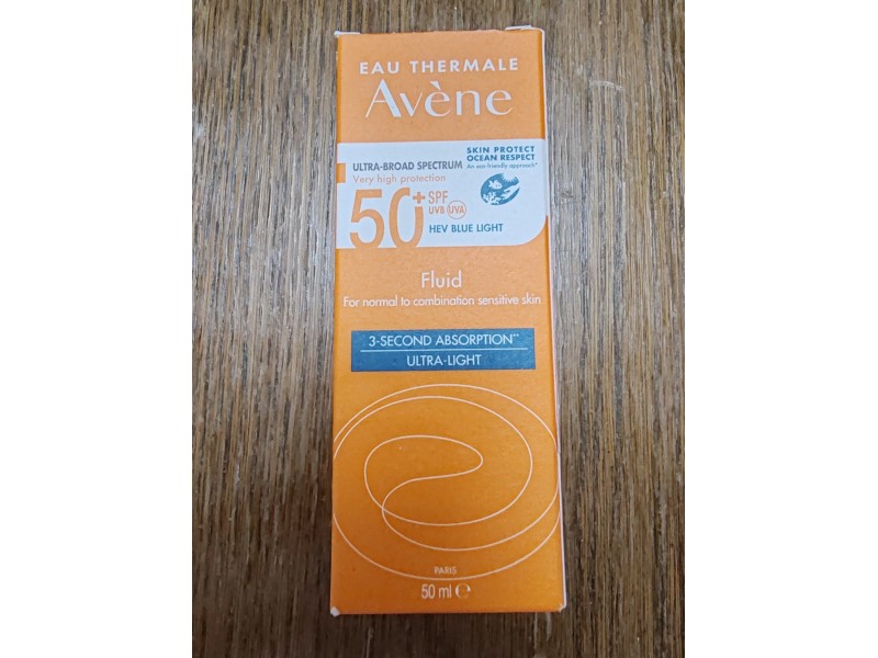 AVENE sun fluid spf 50 normal to combination NOVO