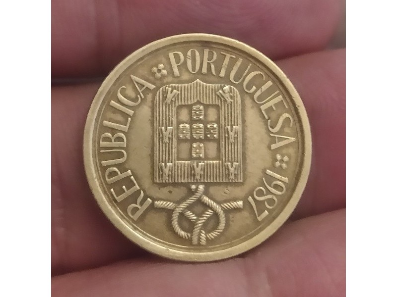 ** PORTUGAL - 10 ESKUDOS 1987. **