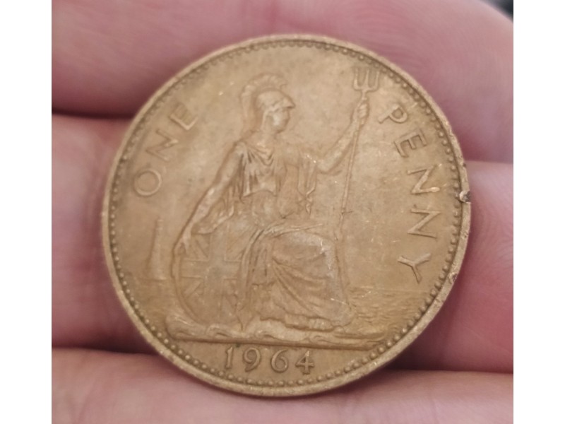 ** BRITANIJA - ONE PENNY 1964. **