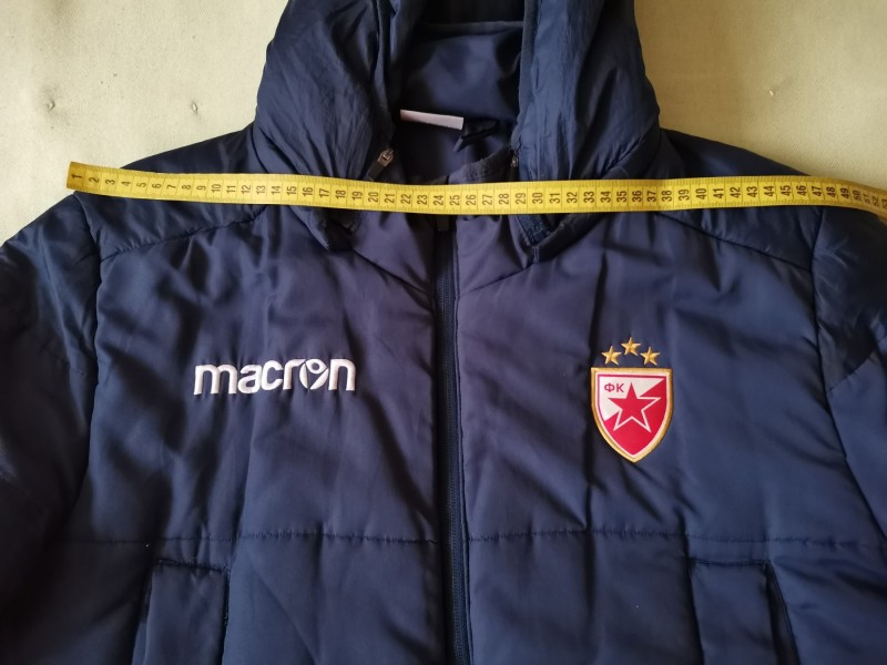 Crvena Zvezda Macron jakna broj xl