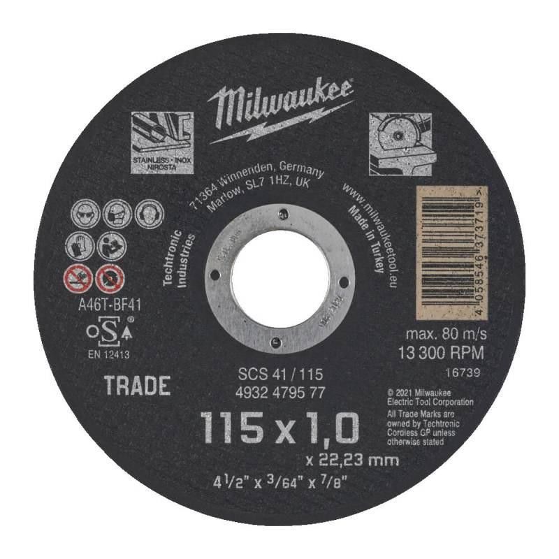 Milwaukee rezna ploča za metal SCS41 115x1mm