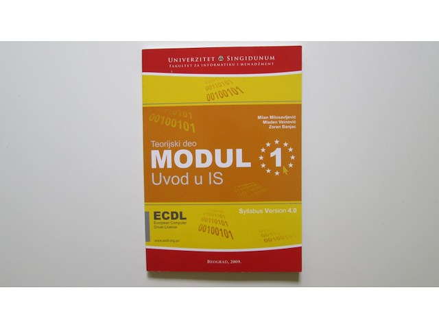 ECDL MODUL 1 - UVOD U IS, Milosavljević Veinović Banjac