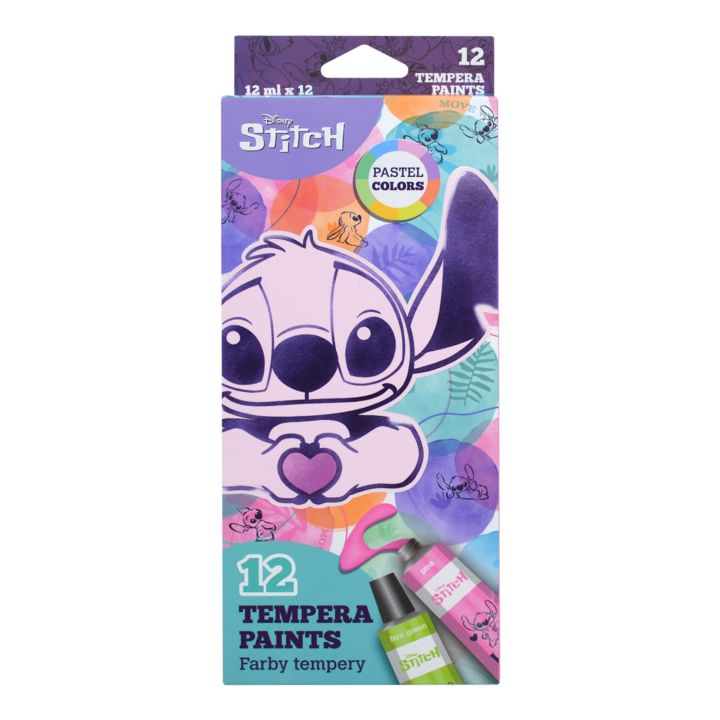 Disnei Stitch Pastel Tempera Paints