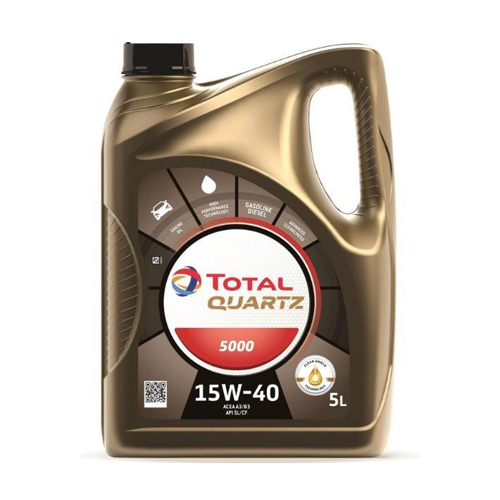 TOTAL QUARTZ DIESEL 5000 15W40 5/1