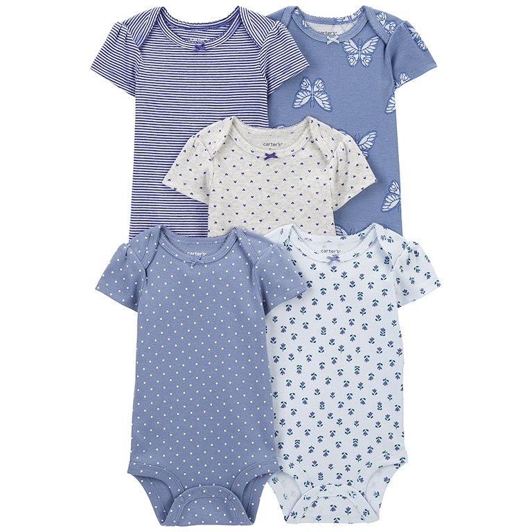 Carter's bodi za bebe devojčice - set od 5 kom. BZ241R036110