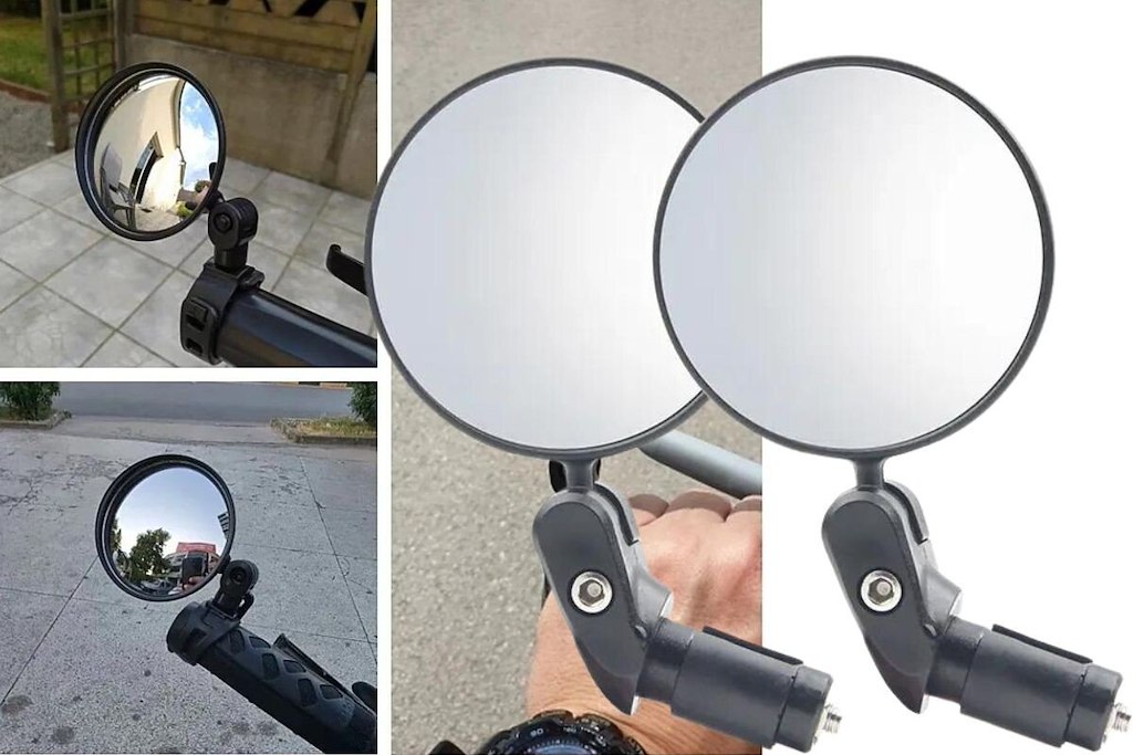 BikeMirror retrovizor, 2 komada, 15k2cm, 360° Odlična ponuda